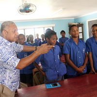 PM visits Suva schools