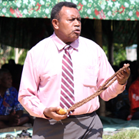 Viria villagers present their apology to PM