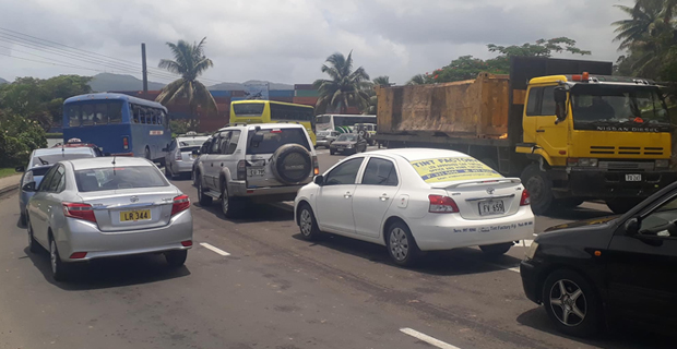 Truck broke down near Lami Village after 7 this morning yet to be ...