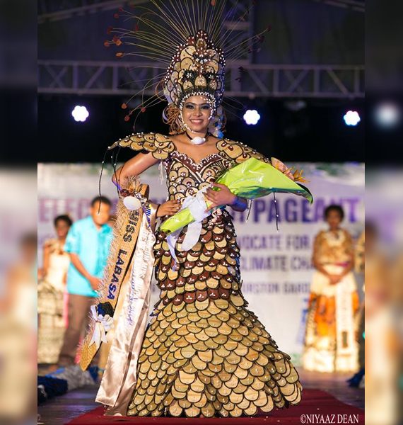 Miss Nasinu wins Best Research Topic Award in Miss Fiji Pageant