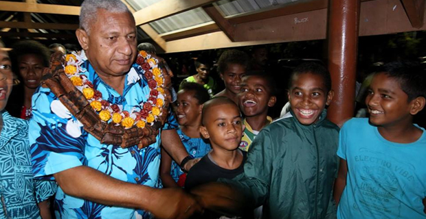 Over 4,000 residents living along Cuvu Back Road now have street lights