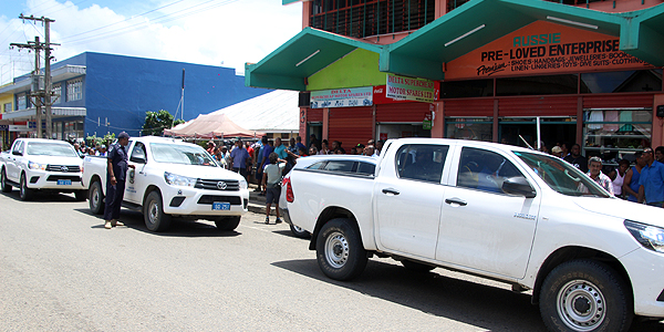 3 men appear in court accused with murder of 46yr-old man at Lokia Landing